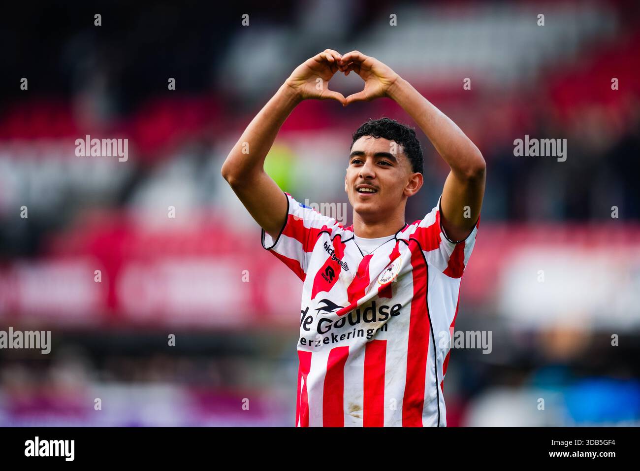 Rotterdam - Ayoub Oufkir of Sparta Rotterdam during the sixteenth round ...