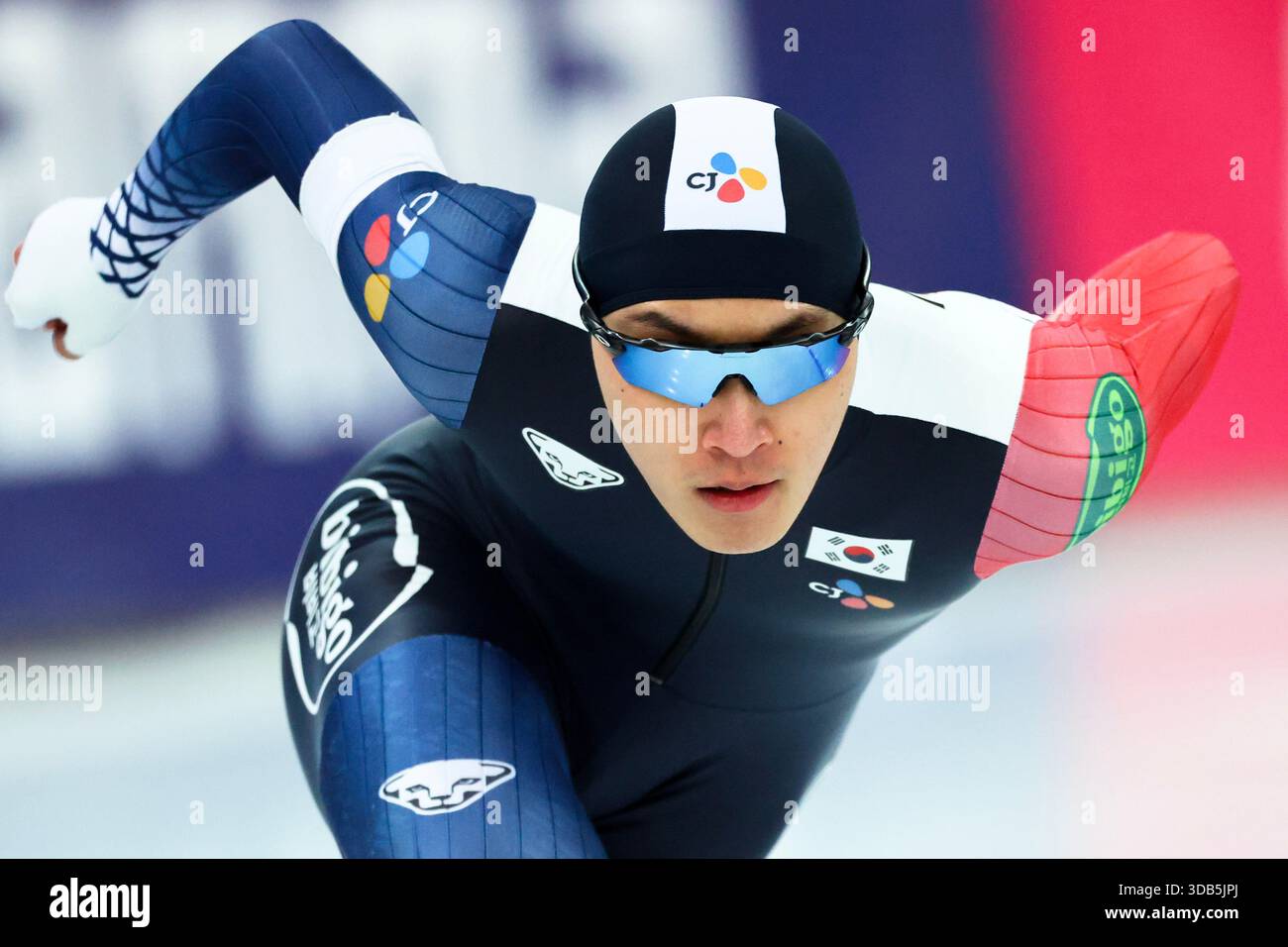 Hamar 20251214. South Korea's Kyung-Min Koo during the men's 500 meters ...