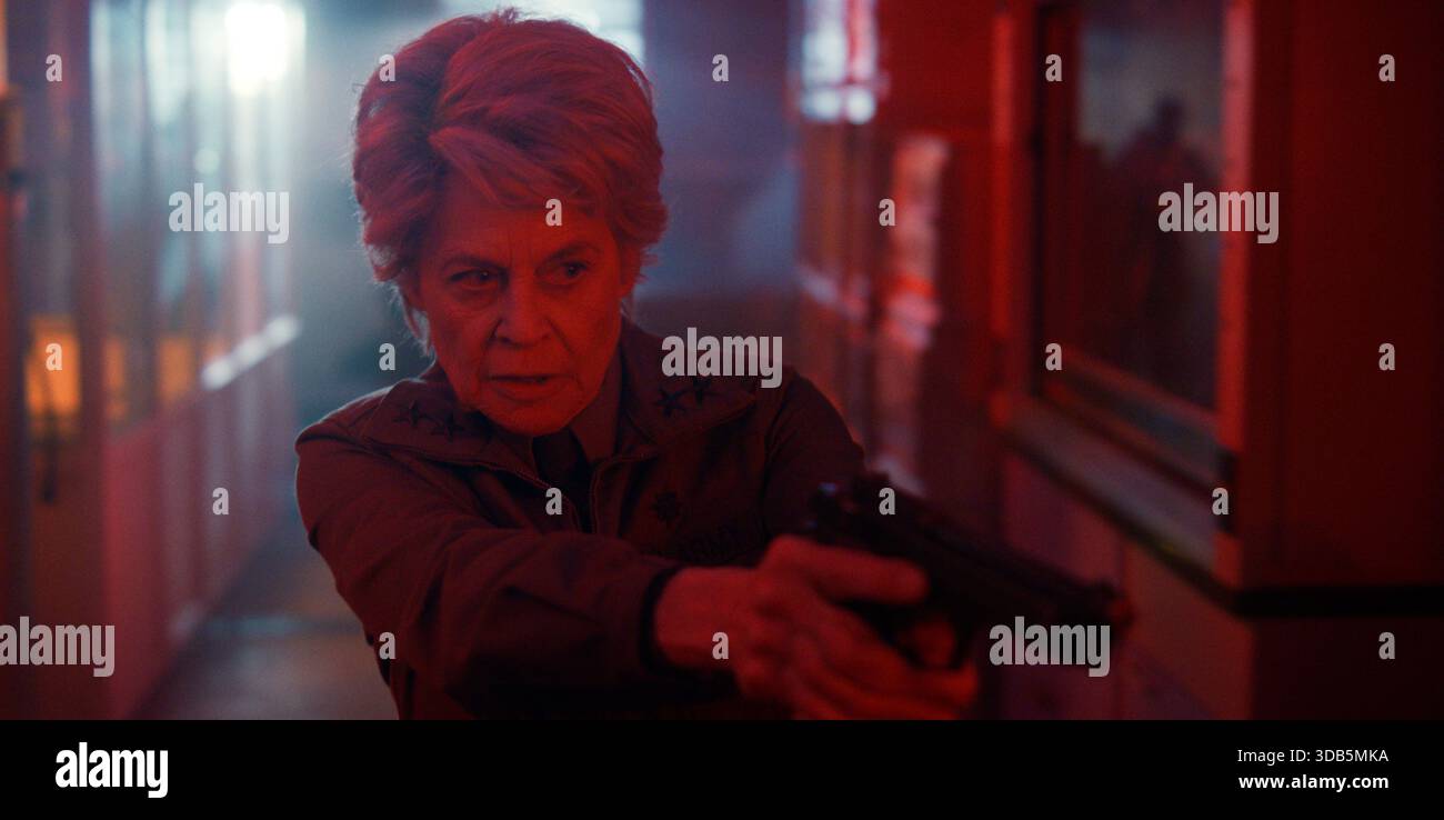 LINDA HAMILTON in STRANGER THINGS (2016), directed by MATT DUFFER and ...