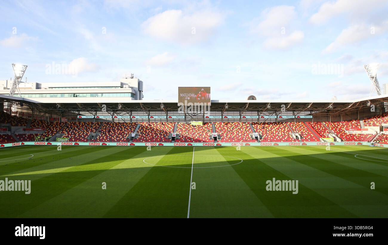 London, England, December 14 2025: General view inside the ground ...