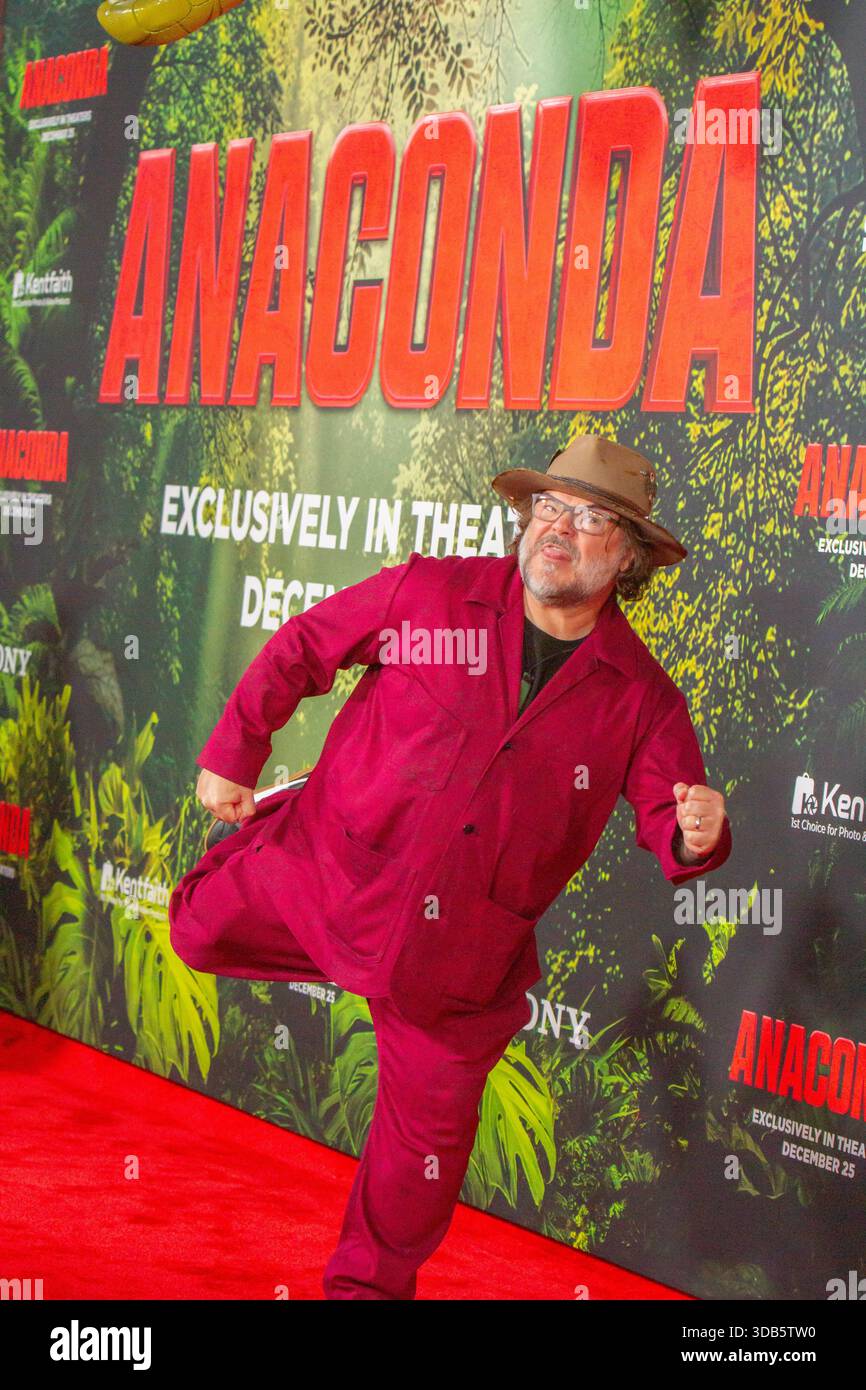Los Angeles, CA, USA, 13th Dec. 2025 Jack Black arrives at the Los ...