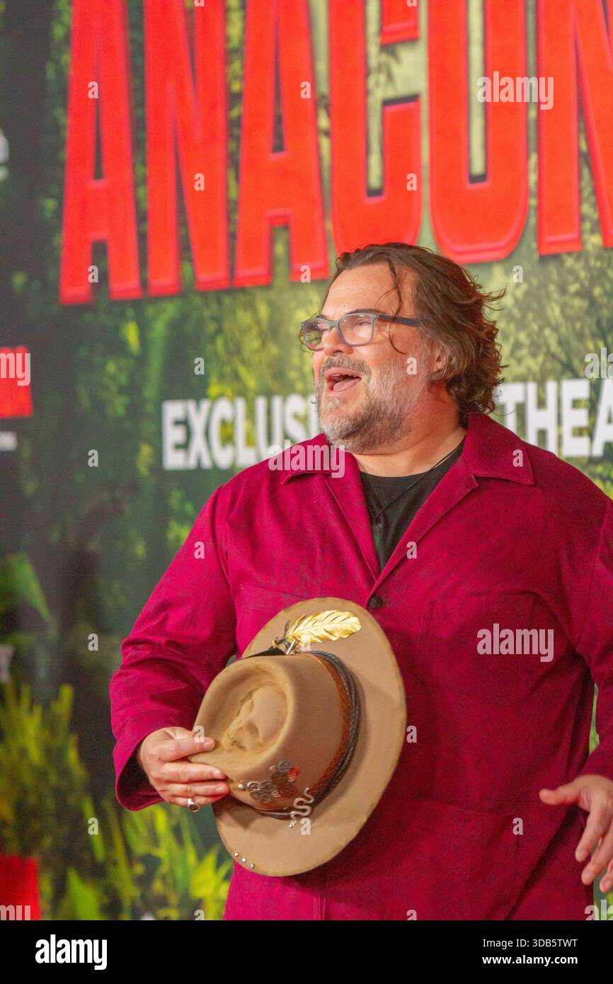 Los Angeles, CA, USA, 13th Dec. 2025 Jack Black arrives at the Los ...