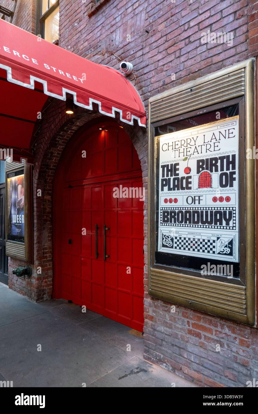 The Cherry Lane Theatre is considered the birth place of off-Broadway ...