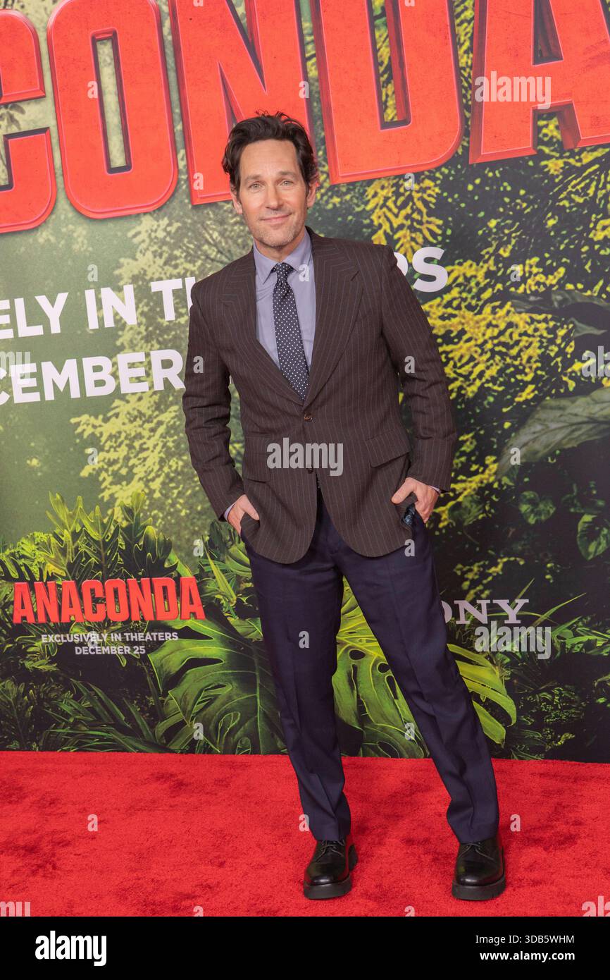 Los Angeles, CA, USA, 13th Dec. 2025 Paul Rudd arrives at the Los ...
