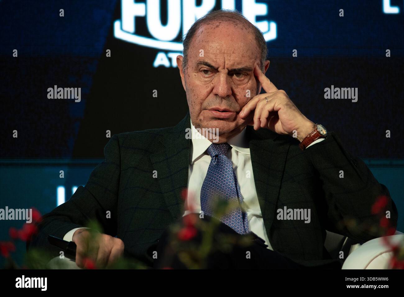 Rome, Italy. 13th december 2025. Bruno Vespa, journalist, attends ...