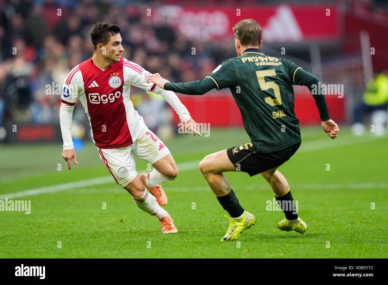 AMSTERDAM, 14-12-2025, JohanCruyff Arena, Dutch Eredivisie Football ...