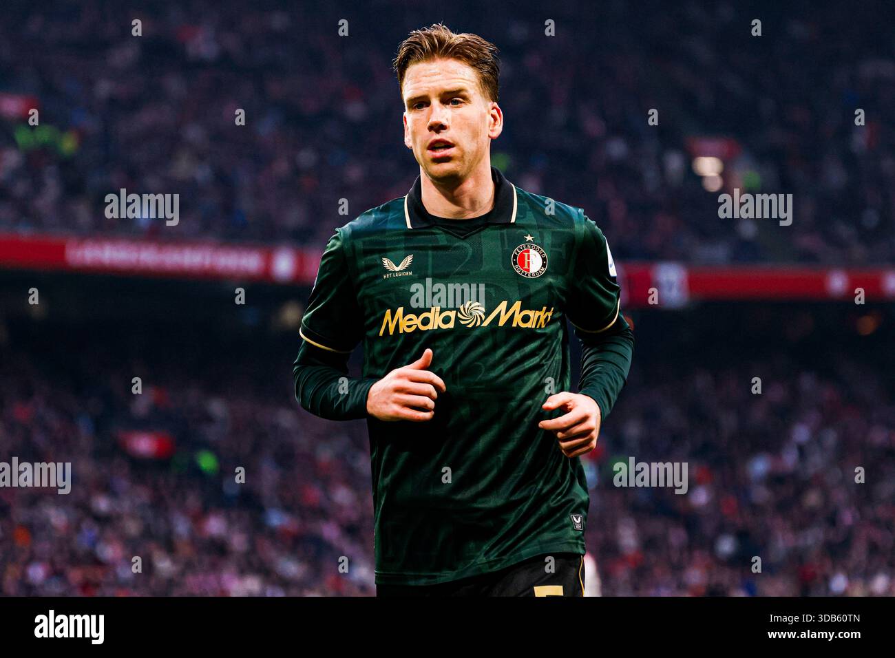 Gijs Smal of Feyenoord Rotterdam looks on during the Dutch Eredivisie ...