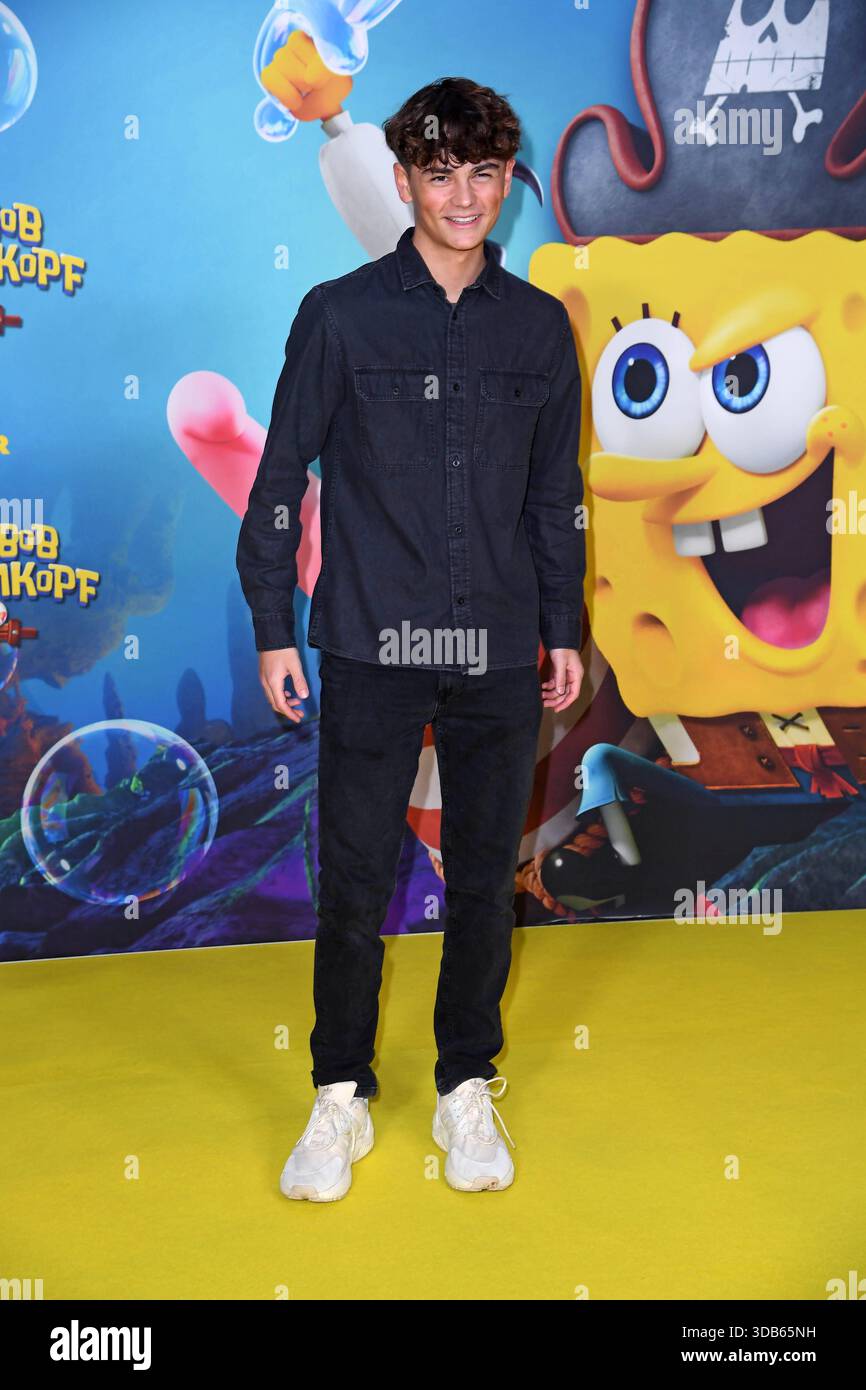 Benni Kalcher Benni BK bei der Deutschlandpremiere von SPONGEBOB ...