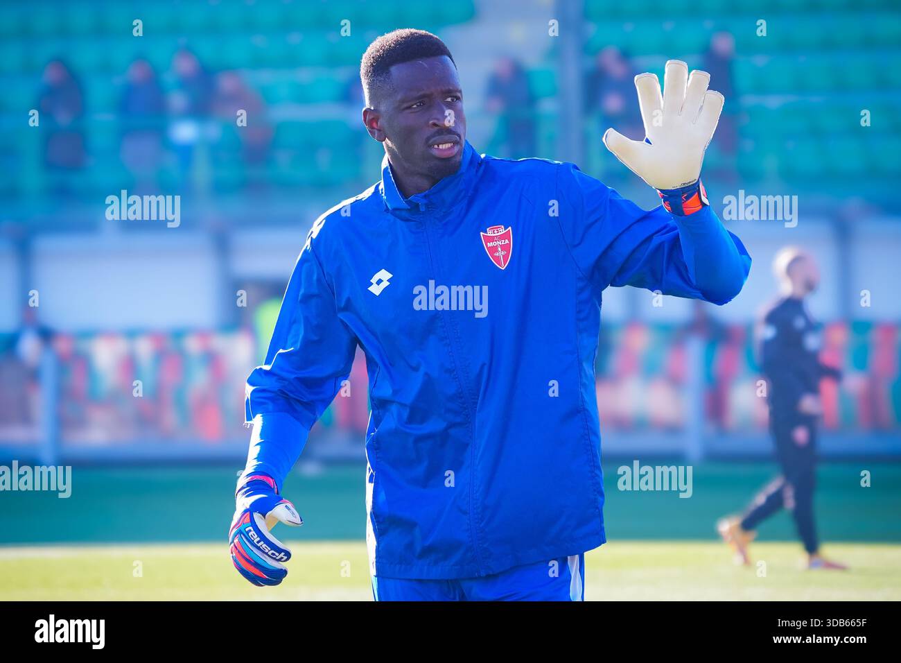 Demba Thiam during the Italian championship Serie B football match ...