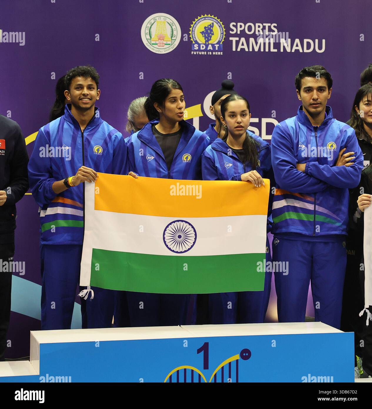 SDAT Squash World Cup 2025 – Chennai, India. “India clinched the Squash ...