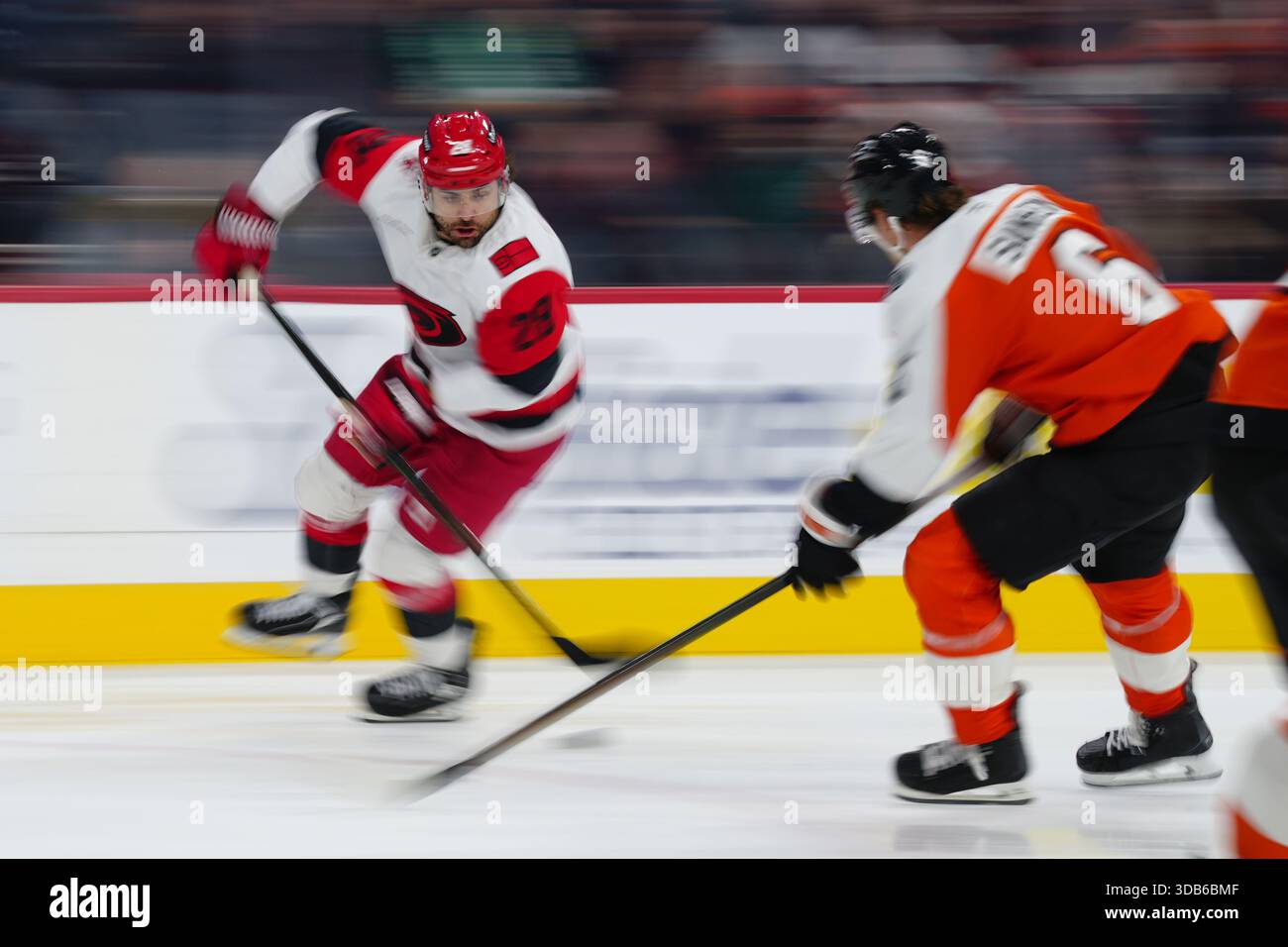Carolina Hurricanes' William Carrier in action during an NHL hockey ...