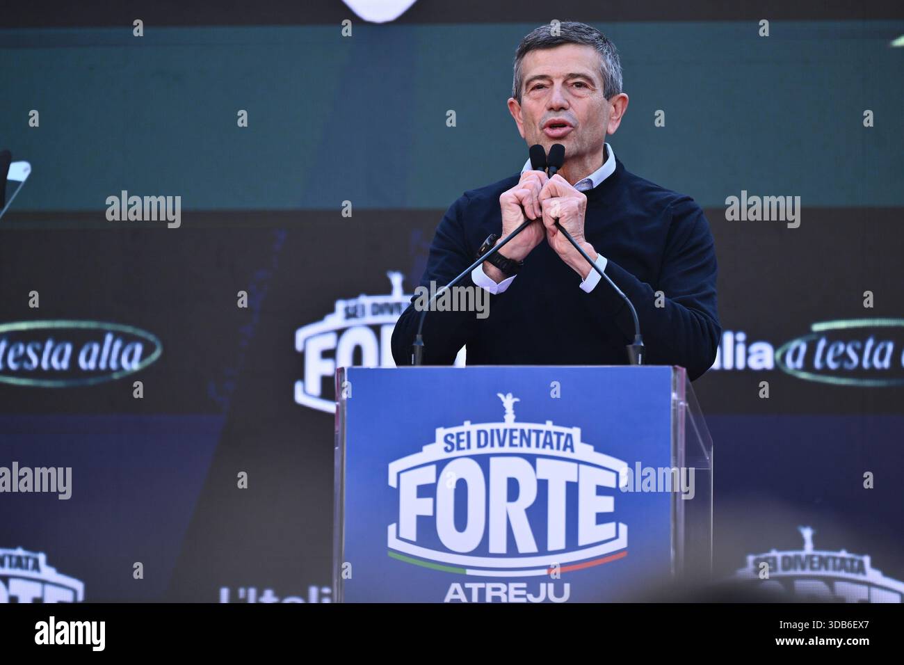 Maurizio Enzo Lupi (Deputy and President of Noi Moderati) attends the ...