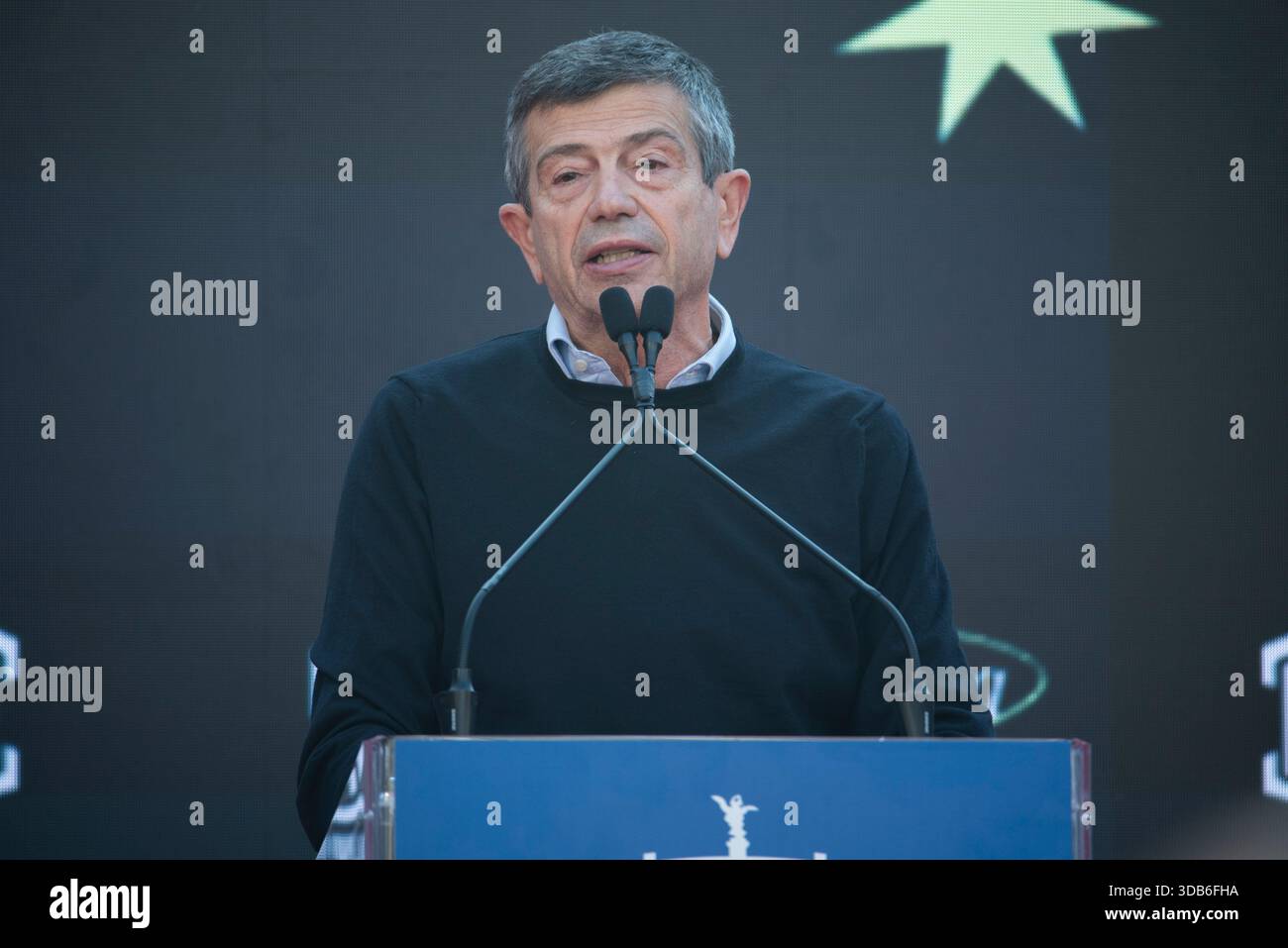 Rome, Italy. 14th december 2025. Maurizio Enzo Lupi, president of Noi ...