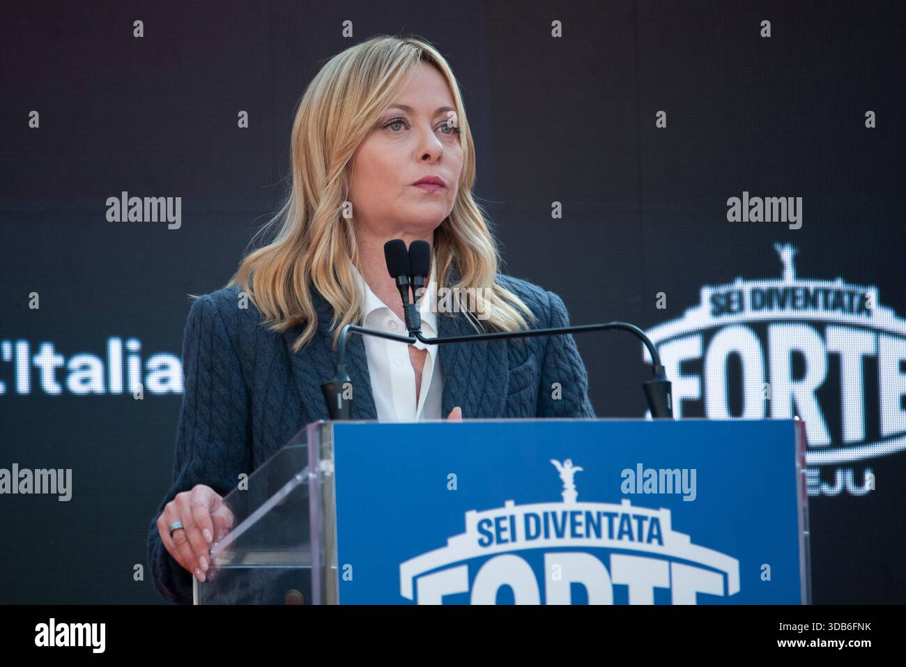 Rome, Italy. 14th december 2025. Giorgia Meloni, President of the ...