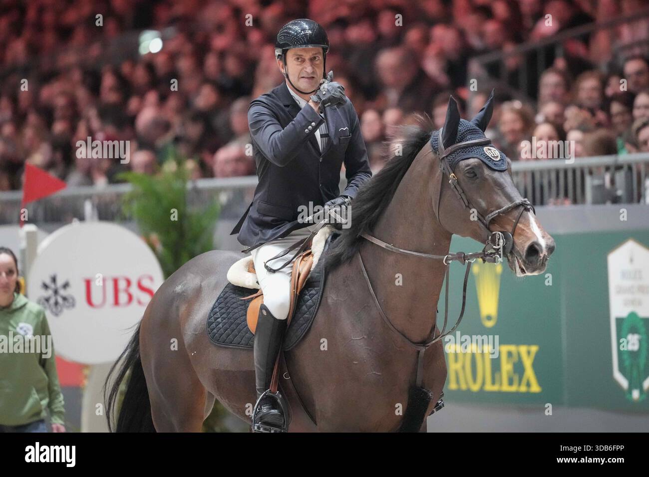 Piergiorgio BUCCI (ITA) riding HANTANO during the Day 5 of the 64th CHI ...