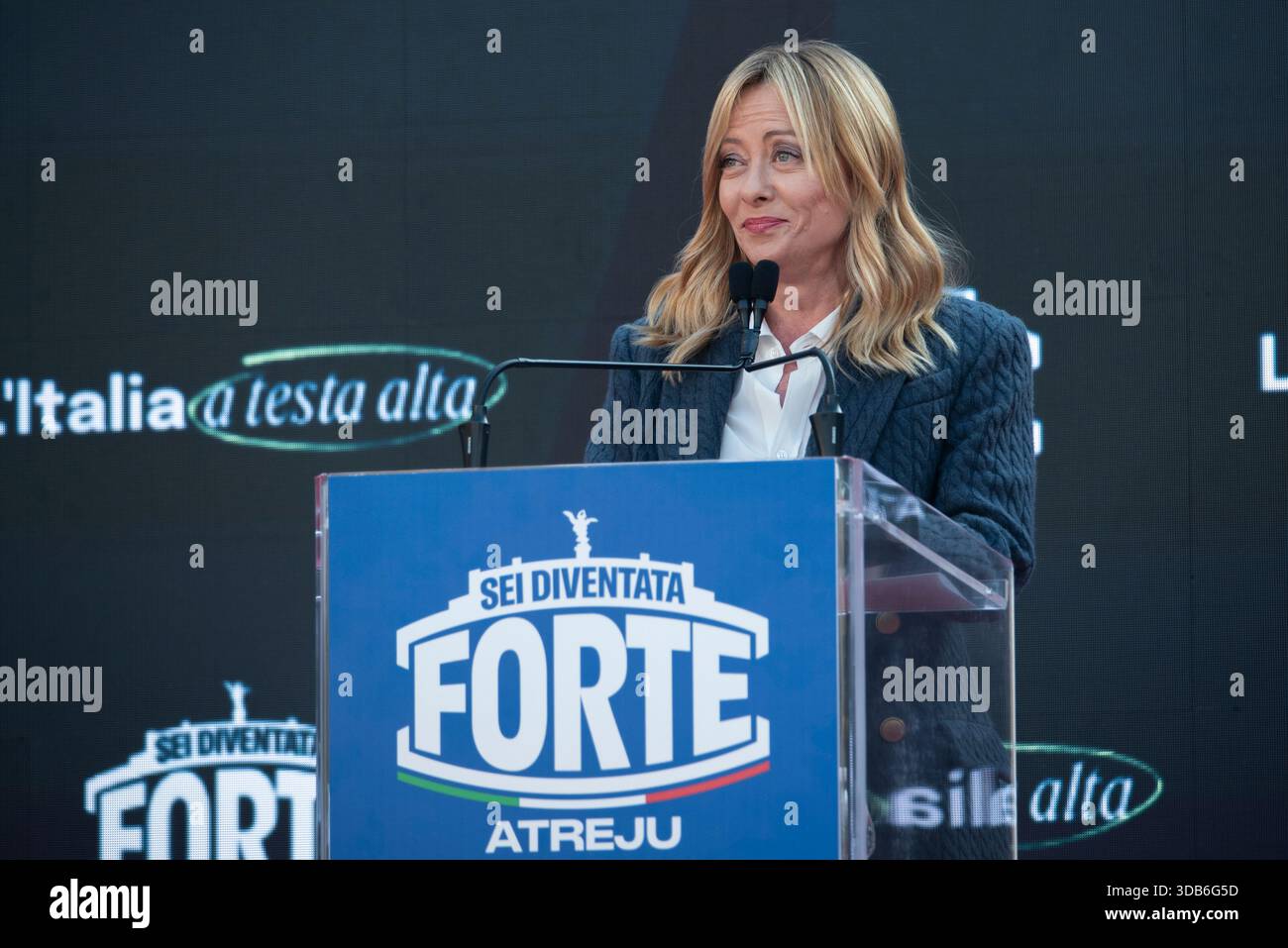 Rome, Italy. 14th december 2025. Giorgia Meloni, President of the ...