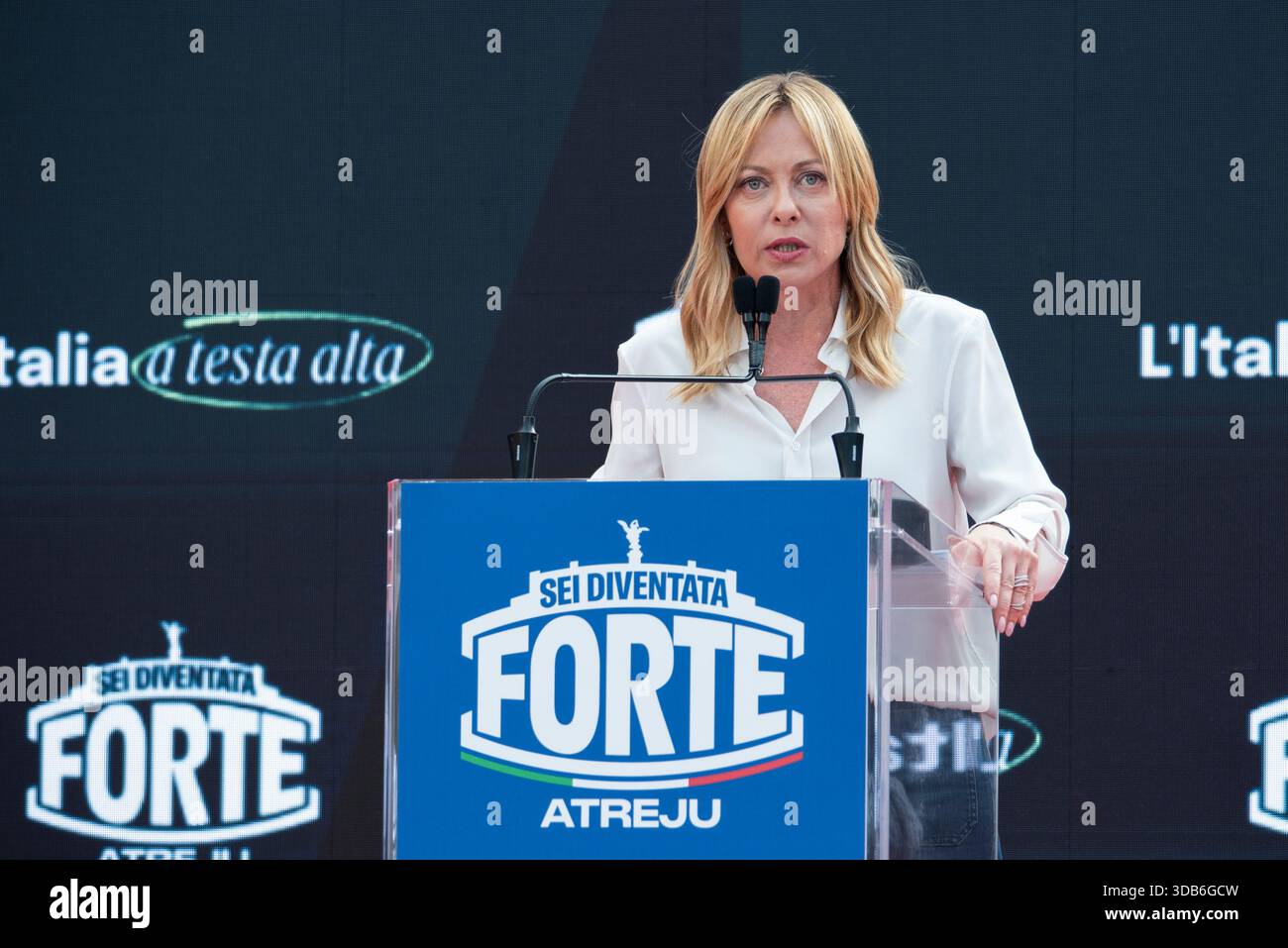 Rome, Italy. 14th december 2025. Giorgia Meloni, President of the ...