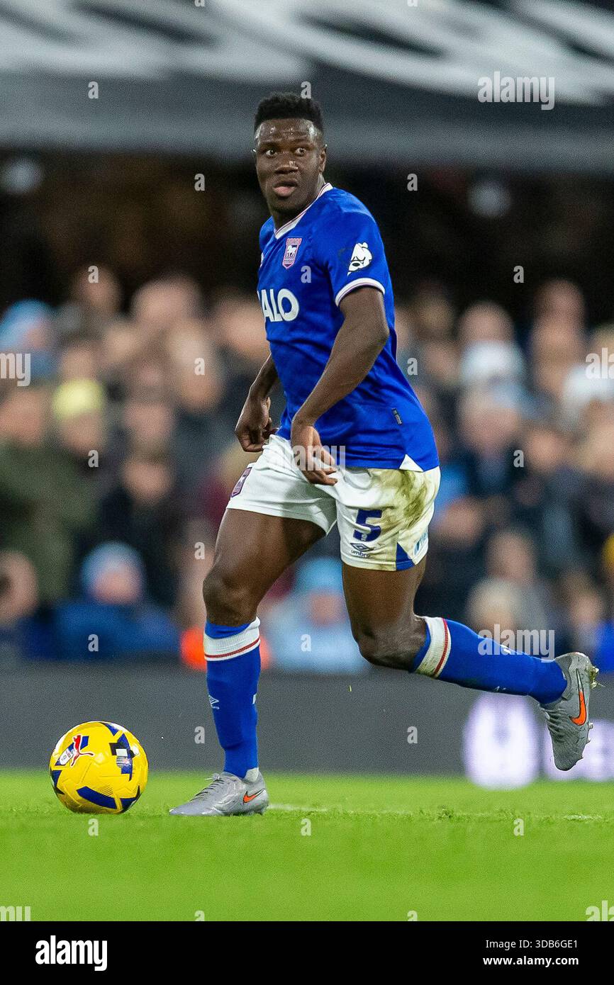 Azor Matusiwa of Ipswich Town on the ball during the Sky Bet ...