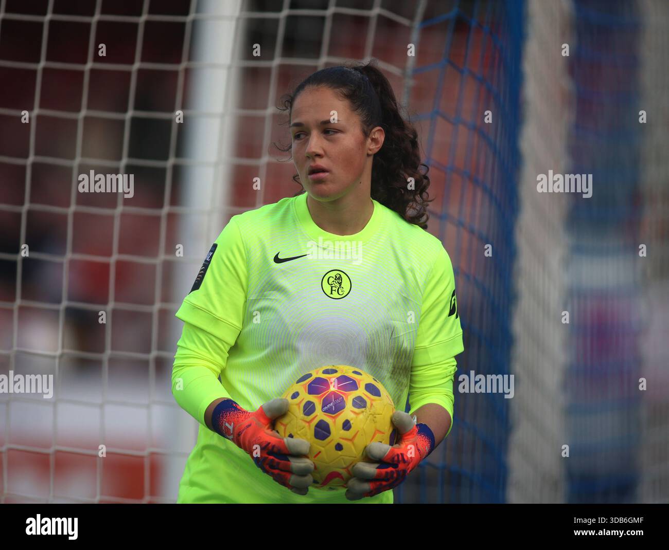Chelsea's Livia Peng during the Barclays Women's Super League match at ...