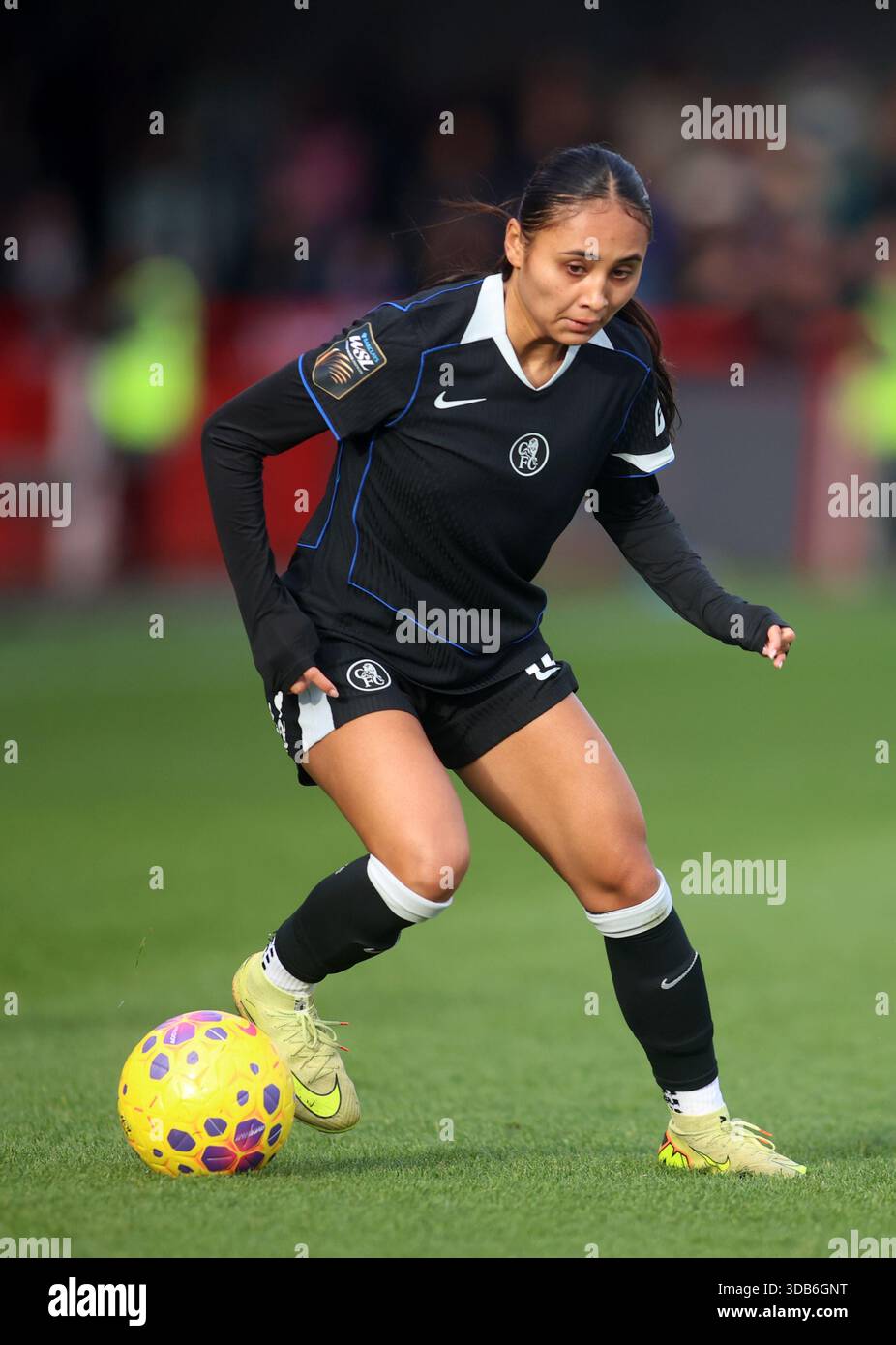 Chelsea's Alyssa Thompson during the Barclays Women's Super League ...