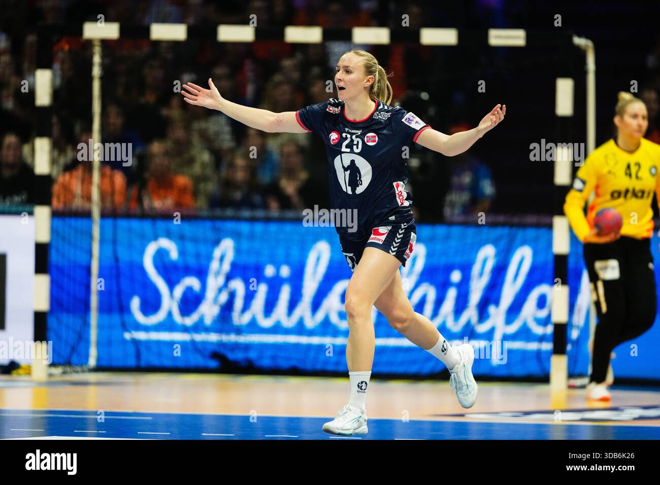 Rotterdam, Netherlands 20251214. Norway's Henny Ella Reistad during the ...