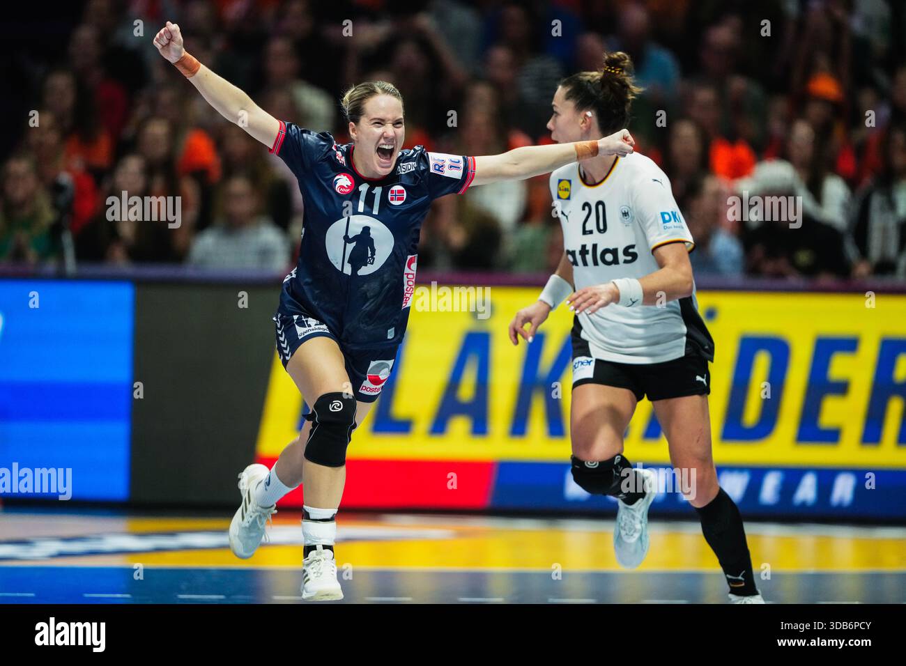 Rotterdam, Netherlands 20251214. Norway's Malin Aune during the final ...