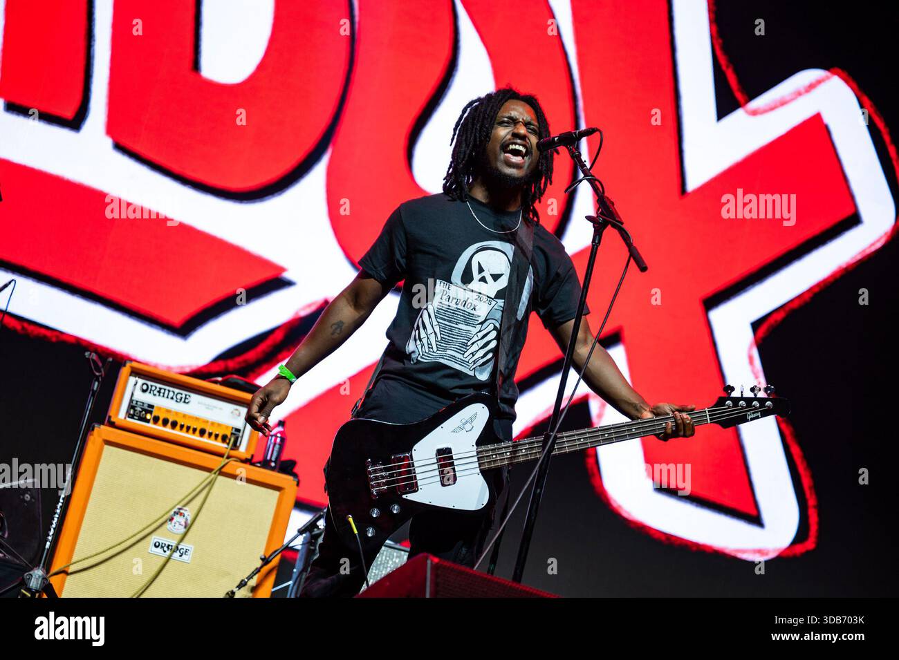 The Paradox - Donald Bryant performs onstage during the 2025 KROQ ...