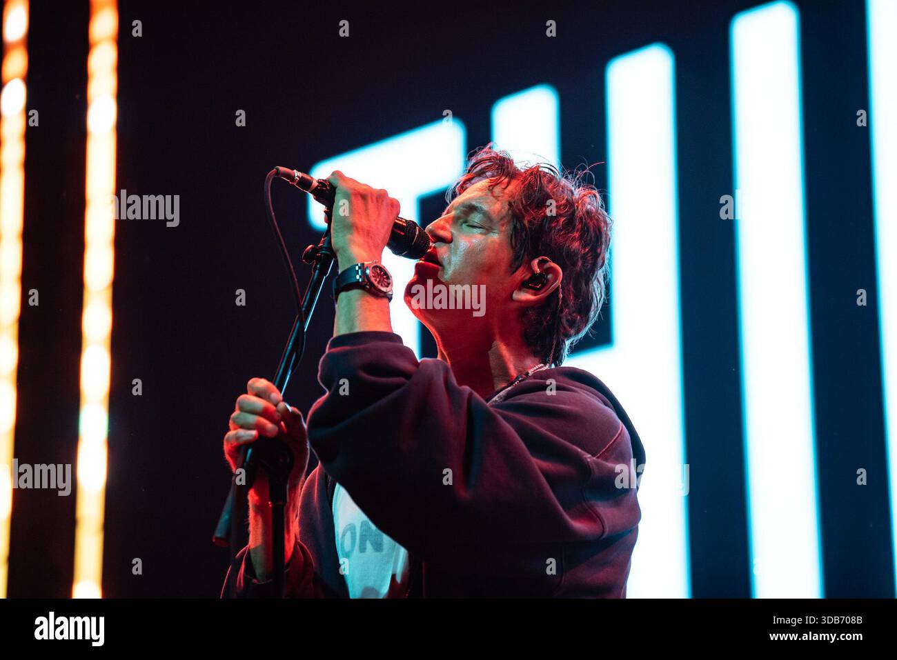 Third Eye Blind - Stephan Jenkins performs onstage during the 2025 KROQ ...