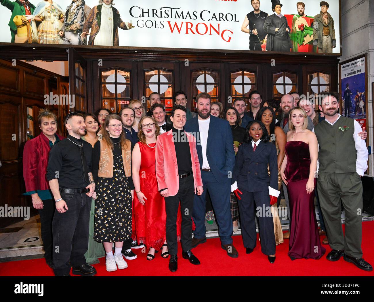 Mischiefs christmas carol goes wrong hi-res stock photography and ...