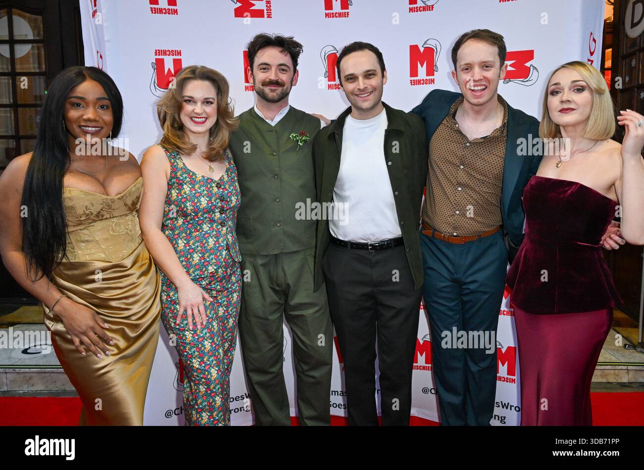 London, UK, 14 December 2025. Cast and crew at the Gala Performance of ...