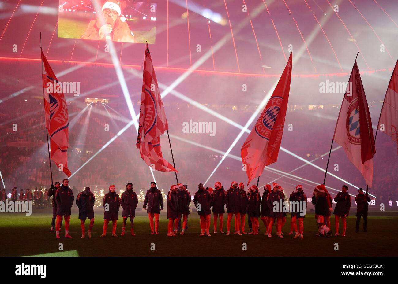 Team Bayern, Christmas party in the Allianz Arena Munich, December 14 ...
