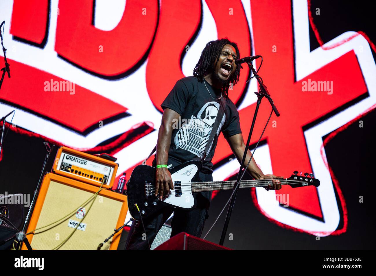 The Paradox - Donald Bryant performs onstage during the 2025 KROQ ...