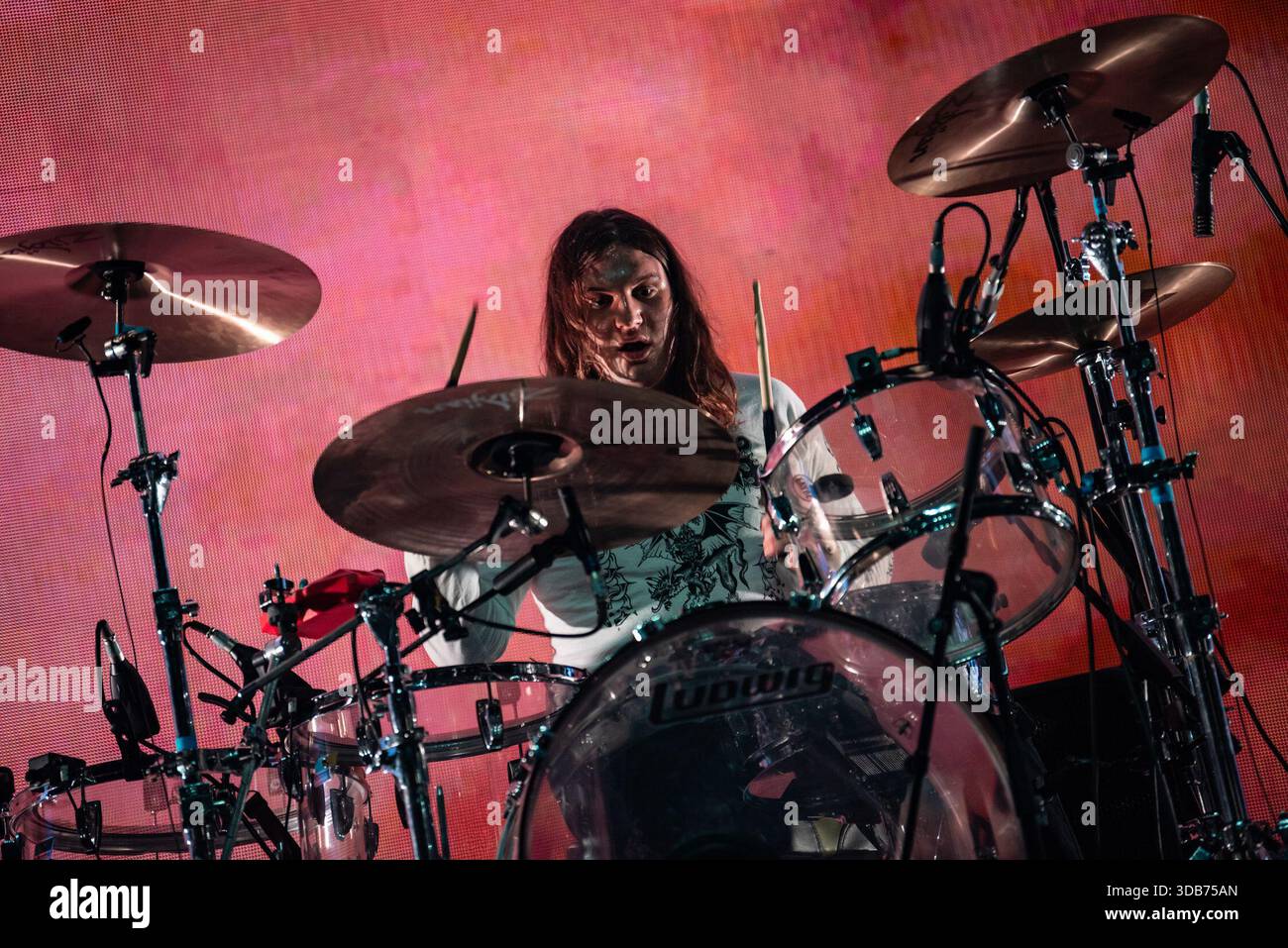Wet Leg - Henry Holmes performs onstage during the 2025 KROQ Almost ...