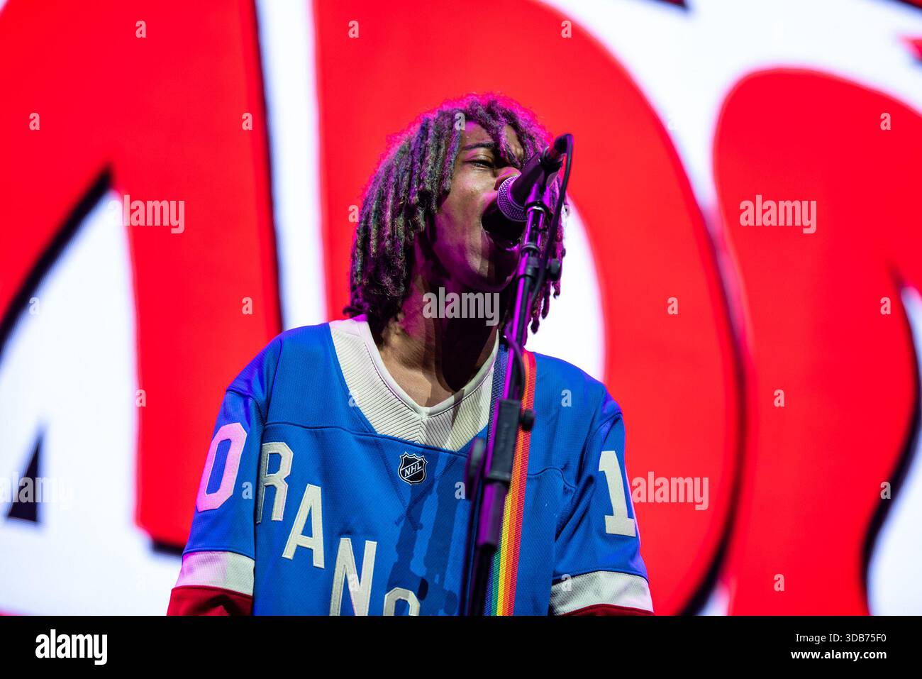The Paradox - Eric Dangerfield performs onstage during the 2025 KROQ ...