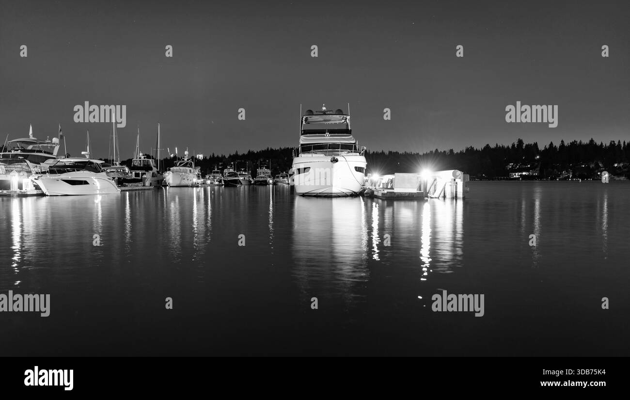 Dock private Black and White Stock Photos & Images - Alamy