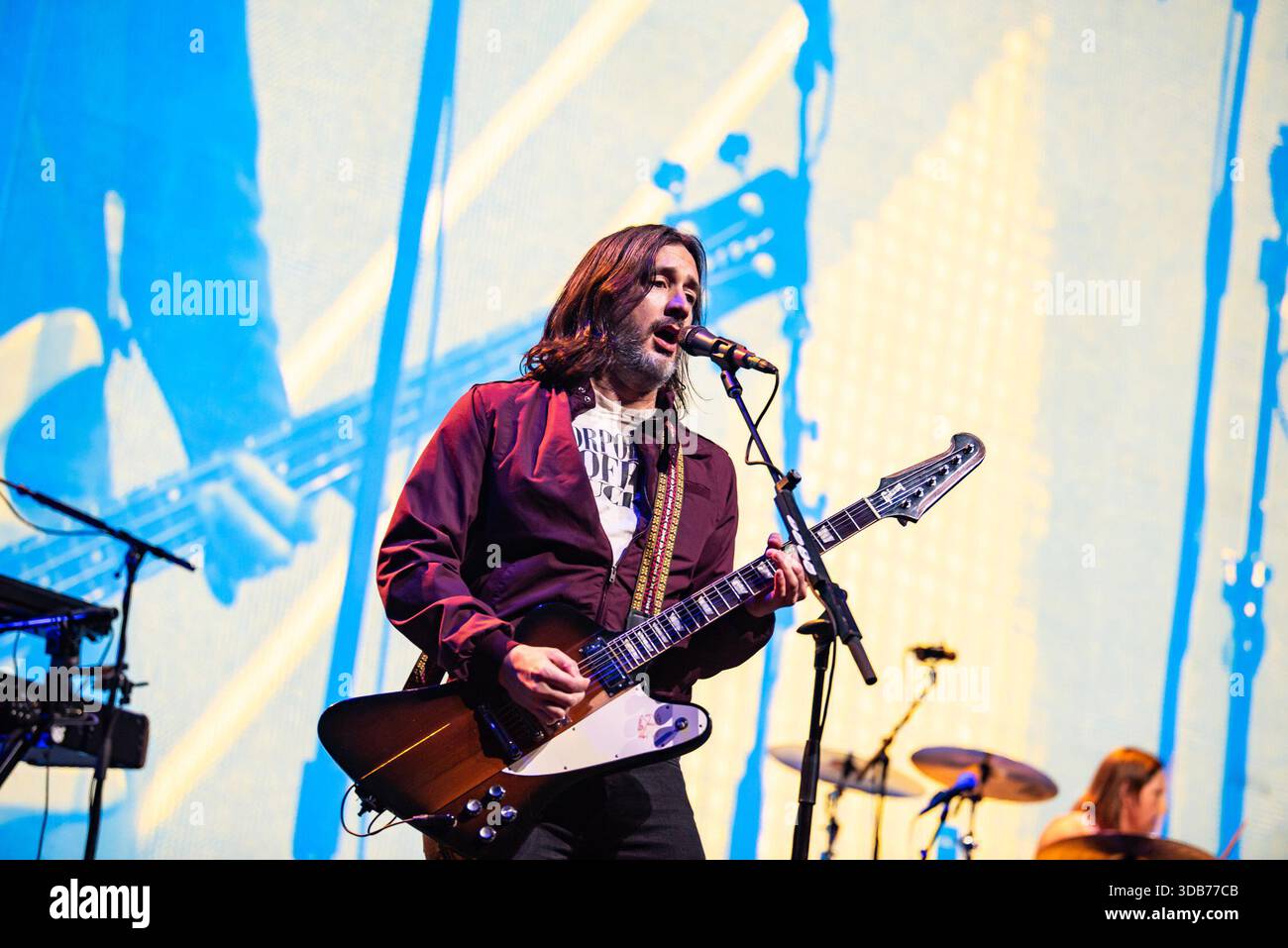 The All-American Rejects - Nick Wheeler performs onstage during the ...