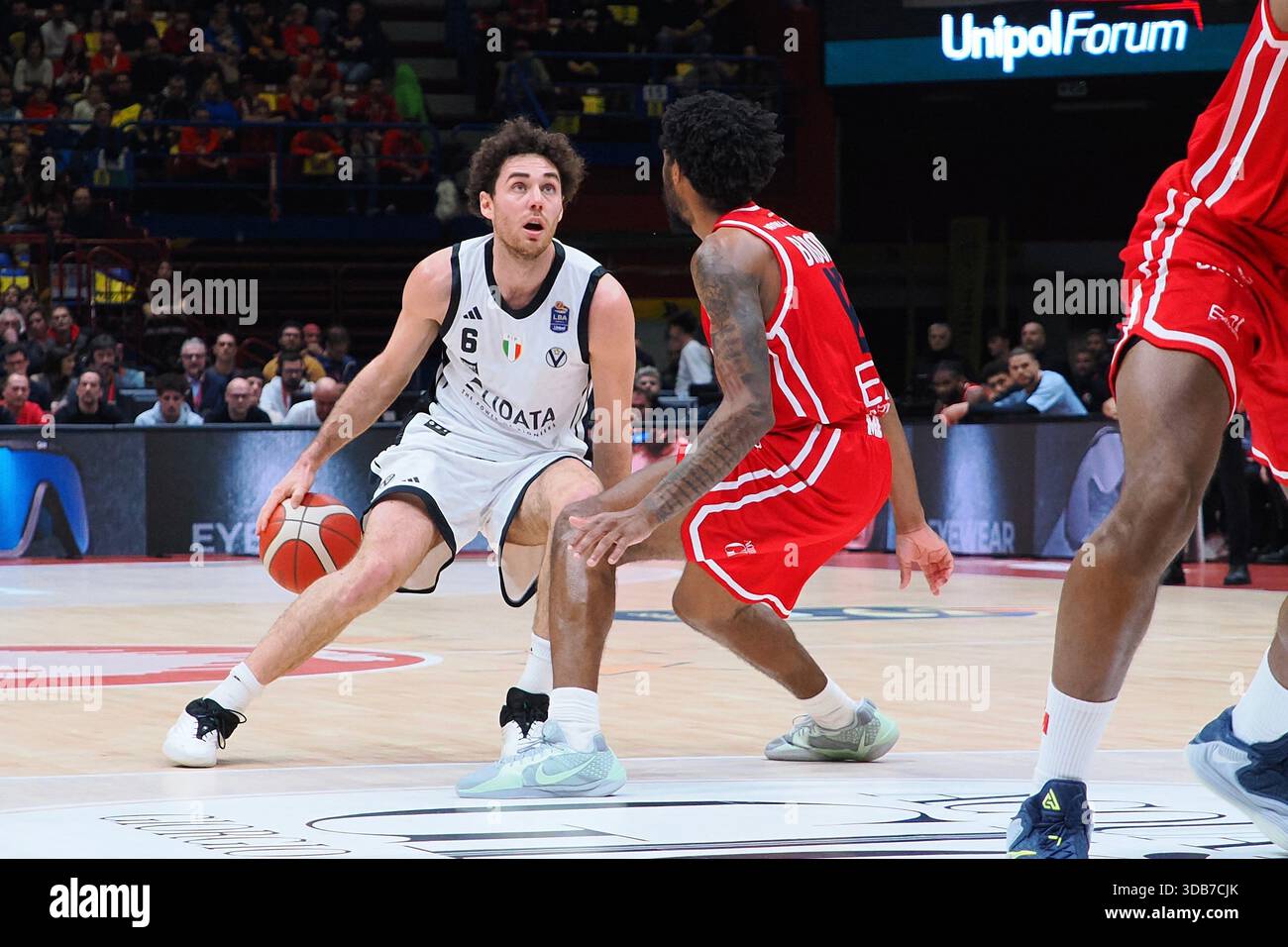 Alessandro Paiola (Virtus Olidata Bologna) during EA7 Emporio Armani ...
