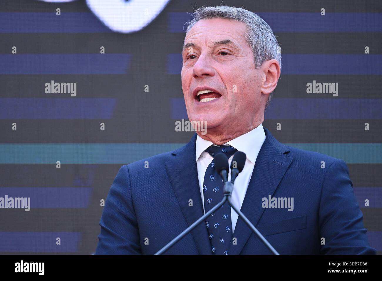 Antonio De Poli (Senator and National Secretary of the UDC) attends the ...