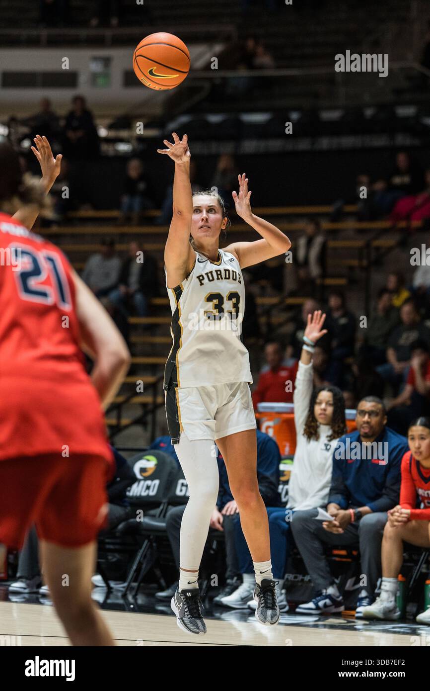 December 14, 2025, West Lafayette, Indiana, USA: Purdue Boilermakers ...