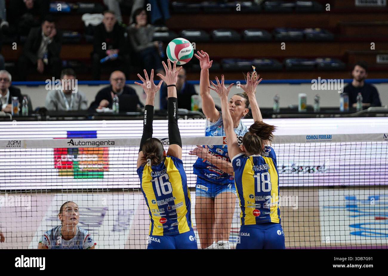 Britt Herbots (Igor Gorgonzola Novara) during Igor Gorgonzola Novara vs ...