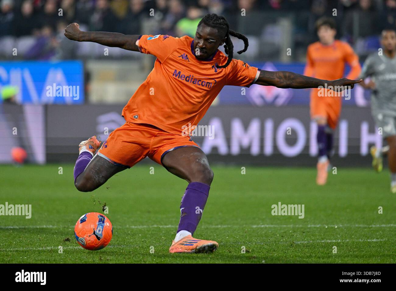 ACF Fiorentina's forward Moise Kean during ACF Fiorentina vs Hellas ...
