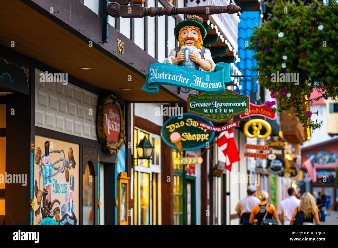 Leavenworth, WA, USA - September 05, 2025: A detailed close-up of the ...