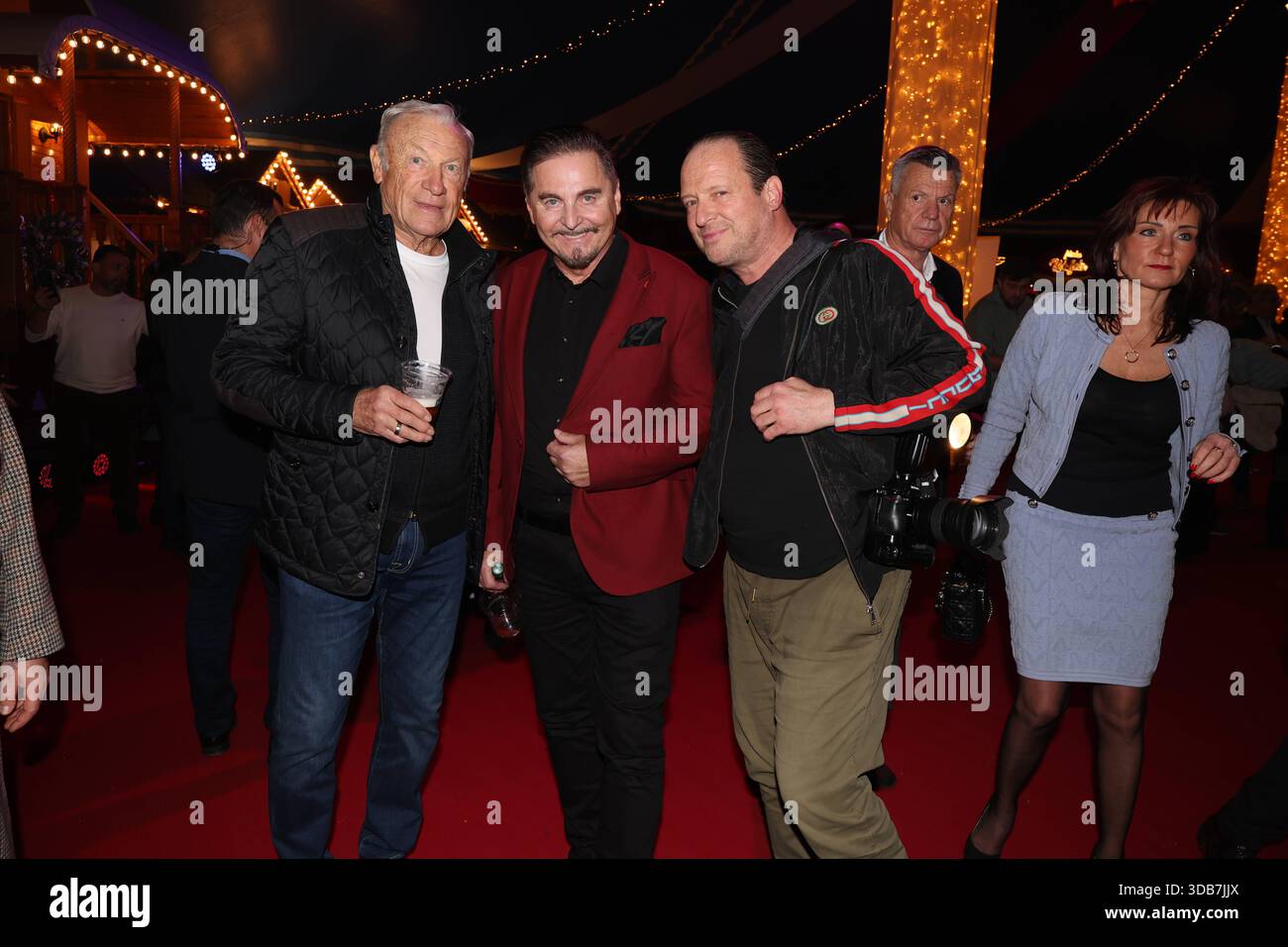 Eduard Geyer, Uwe Herrmann und Matthias Wehnert bei der Premiere des 28 ...
