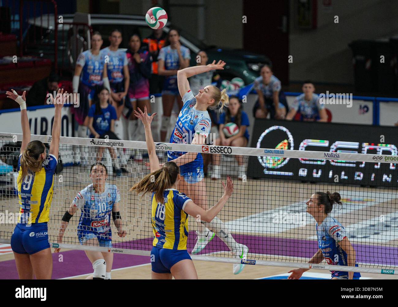 Tatiana Tolok (Igor Gorgonzola Novara) during Igor Gorgonzola Novara vs ...