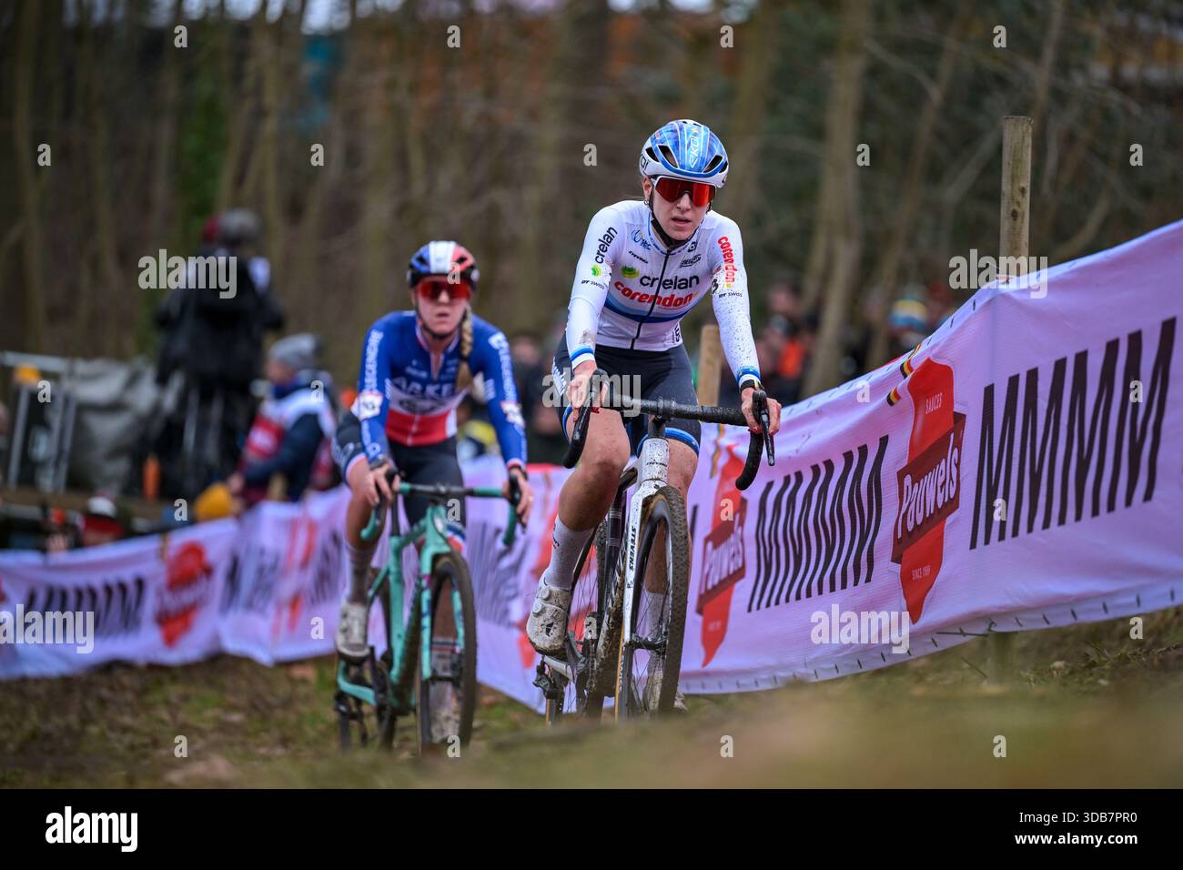 Dutch Inge van der Heijden pictured in action during the women's elite ...