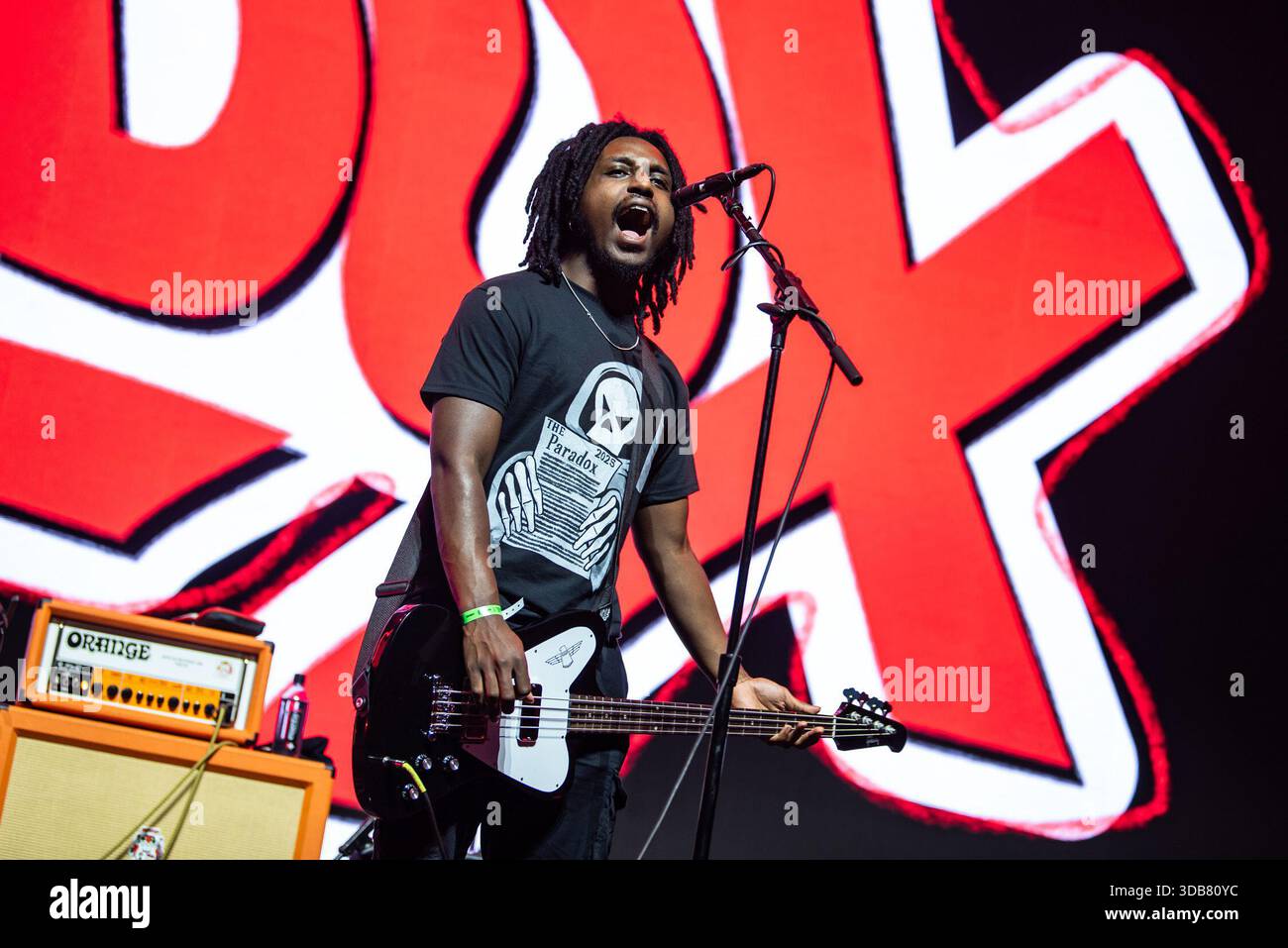The Paradox - Donald Bryant performs onstage during the 2025 KROQ ...