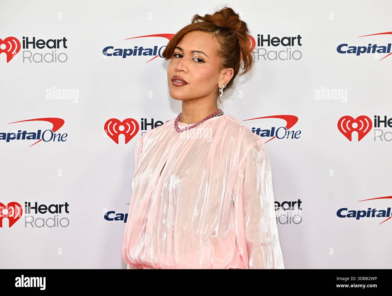 Aimee Kelly attends Z100's iHeartRadio Jingle Ball at Madison Square ...