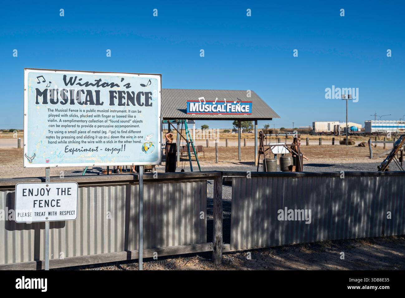 World's first permanent musical fence installation and junkyard band ...