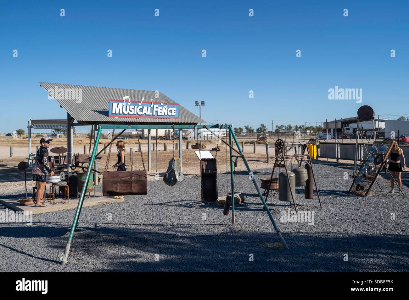 Wintons musical fence hi-res stock photography and images - Alamy