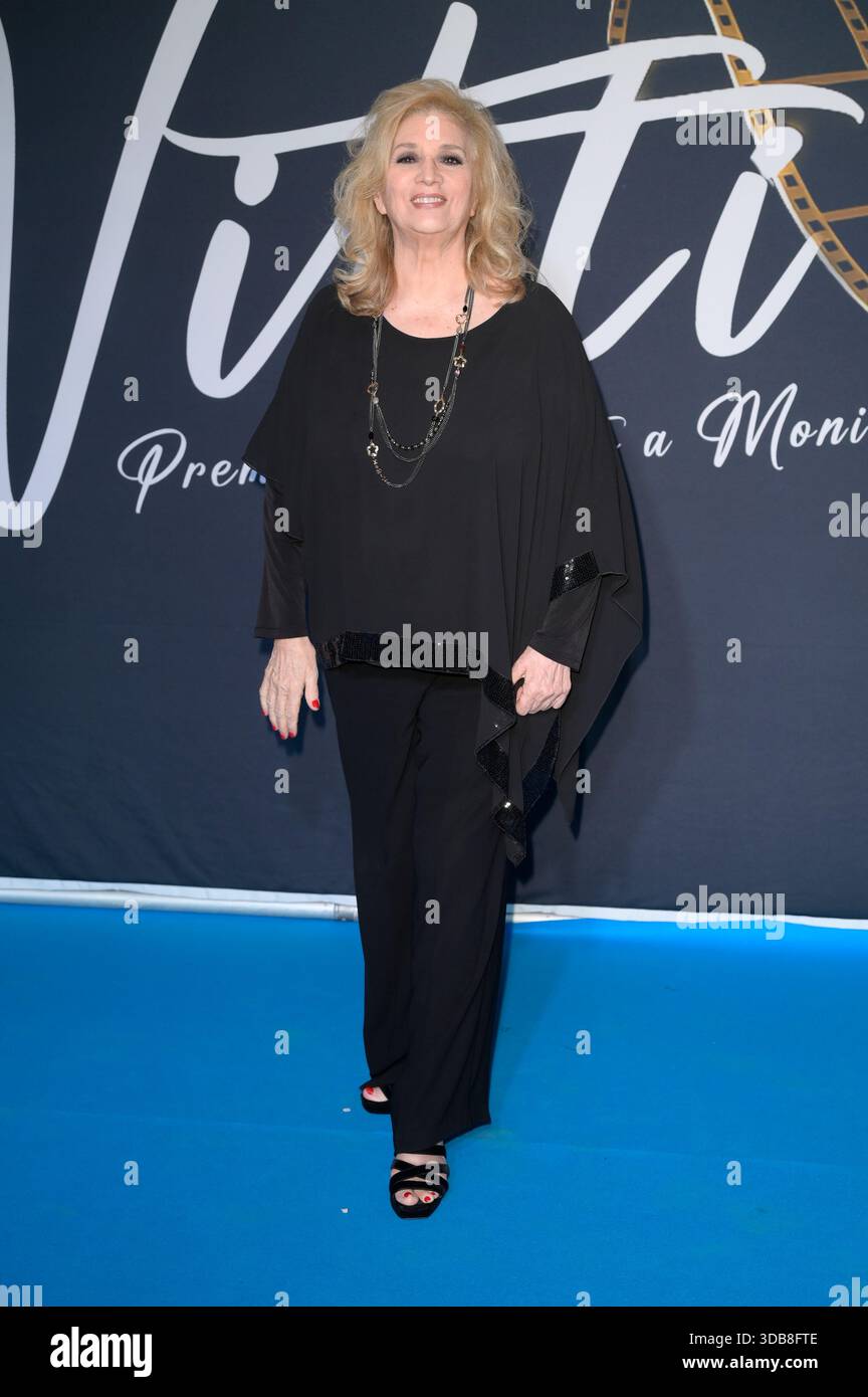 Iva Zanicchi attends the blu carpet of Premio Il Vitti 2025 at Rome ...